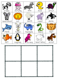 Animals Memory and Bingo Games – Fun Vocabulary Practice - Creative ...
