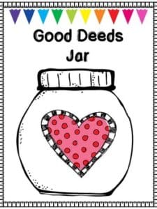 Good Deed Jar - Creative Resources, Free Printables & English Lessons