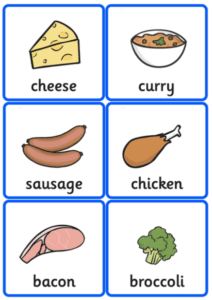 Free- Food Flashcards - Creative Resources, Free Printables & English ...