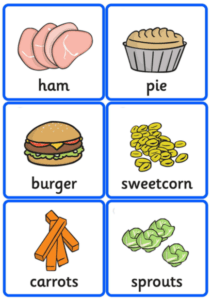 Free- Food Flashcards - Creative Resources, Free Printables & English ...
