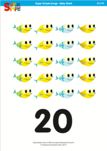 FREE- Baby Shark Flash cards - Creative Resources, Free Printables ...