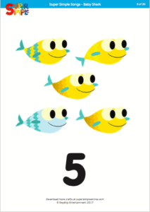 FREE- Baby Shark Flash cards - Creative Resources, Free Printables ...