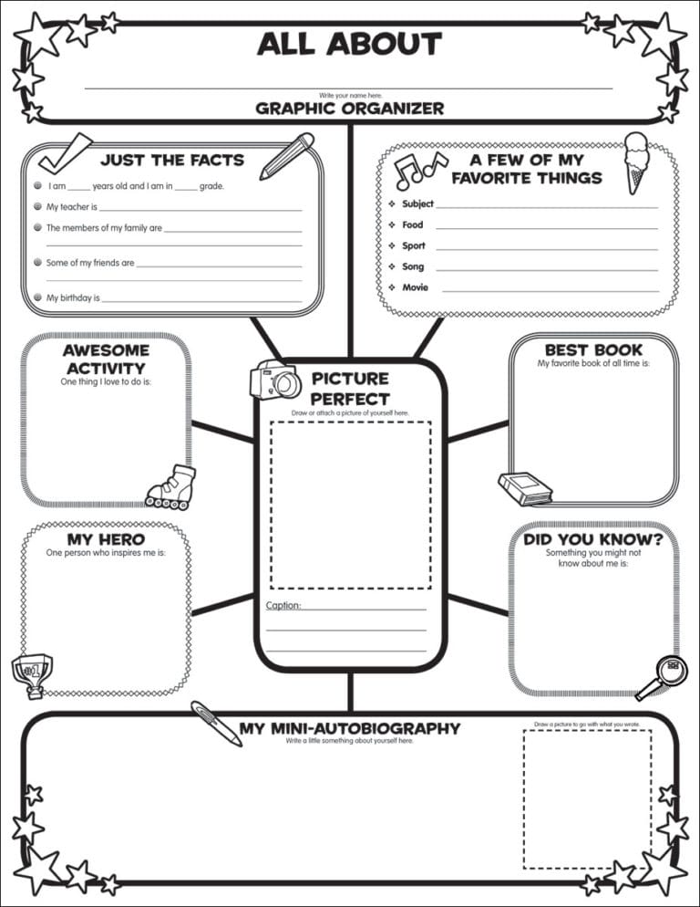 FREE- All about me Worksheets - Creative Resources, Free Printables ...