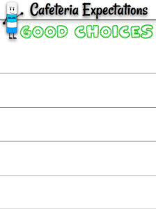 Cafeteria Expectations poster - Creative Resources, Free Printables ...