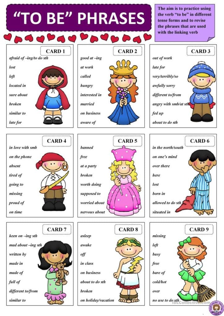 FREE- Verb To be- Present simple worksheets - Creative Resources, Free ...