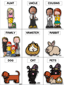 Family Flashcards + Poster- English and Spanish - Creative Resources ...