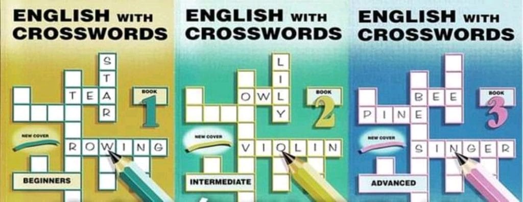 FREE – English with Crosswords Books 1–3 (ESL Levels)title