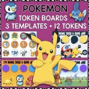 Token Boards Awards Bundle – Baby Shark, HK & Pokemon
