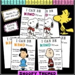 Snoopy & Friends Positive Behaviour Posters – SEL Set