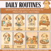 Daily Routines Flashcards – Printable ESL Cards with Cute Puppy Theme ...
